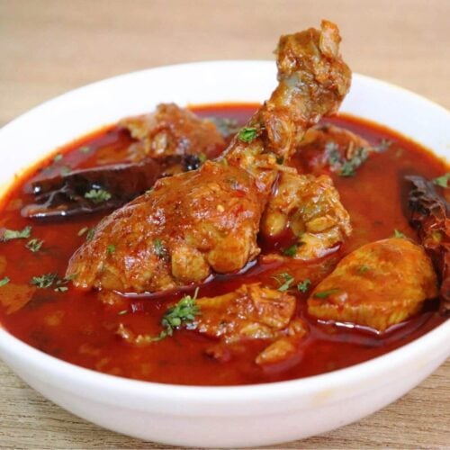 Gavran Chicken Curry | Gavran Chicken Rassa - The Yummy Delights