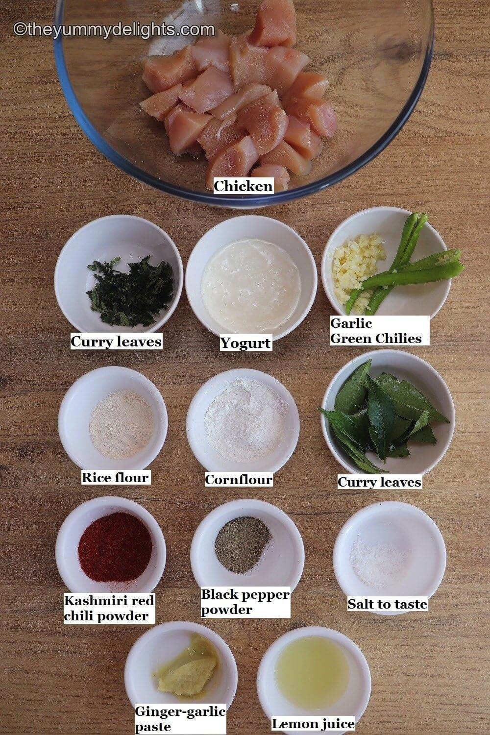 Chicken 65 with Gravy - The Yummy Delights