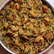 One Pan Spinach Chicken and Rice