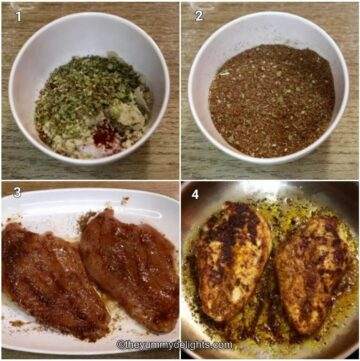 Cumin Chicken Recipe - The Yummy Delights