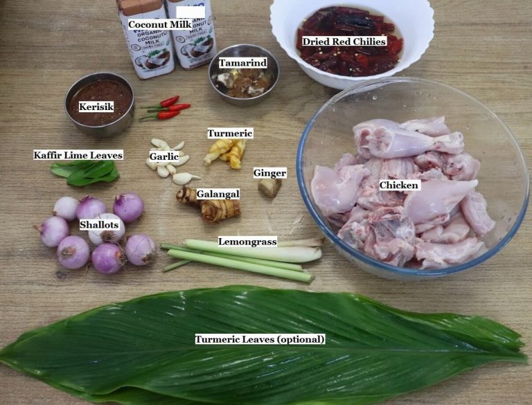 Authentic Chicken Rendang Recipe | Rendang Ayam - The Yummy Delights