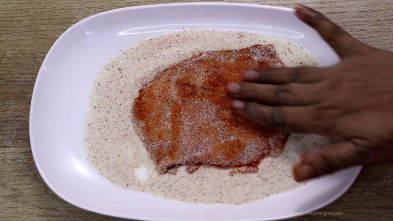 Chonak Fry | Goan Style Rava Fish Fry Recipe - The Yummy Delights